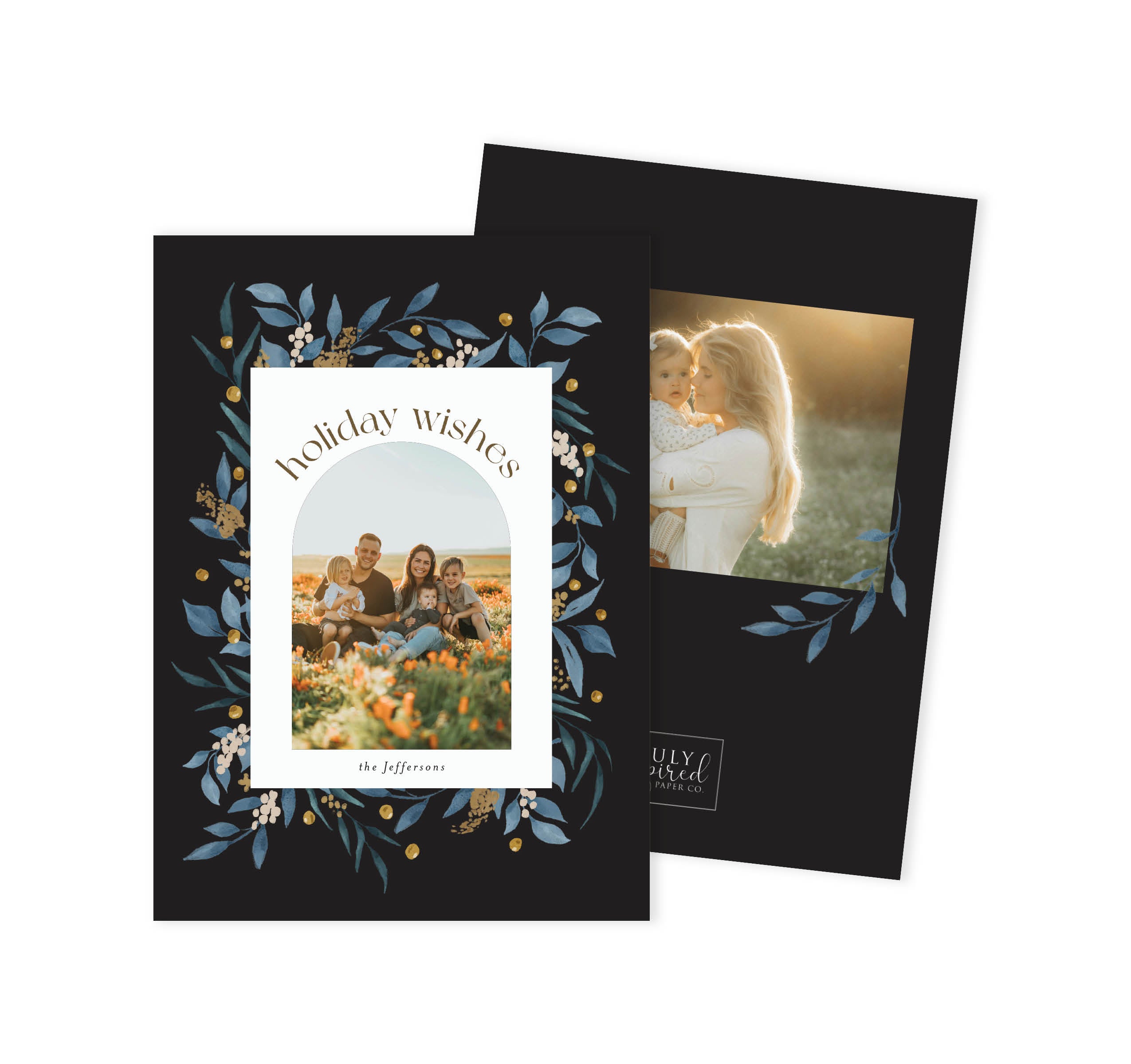 Abstract Holiday Cards – Truly Inspired Paper Co.