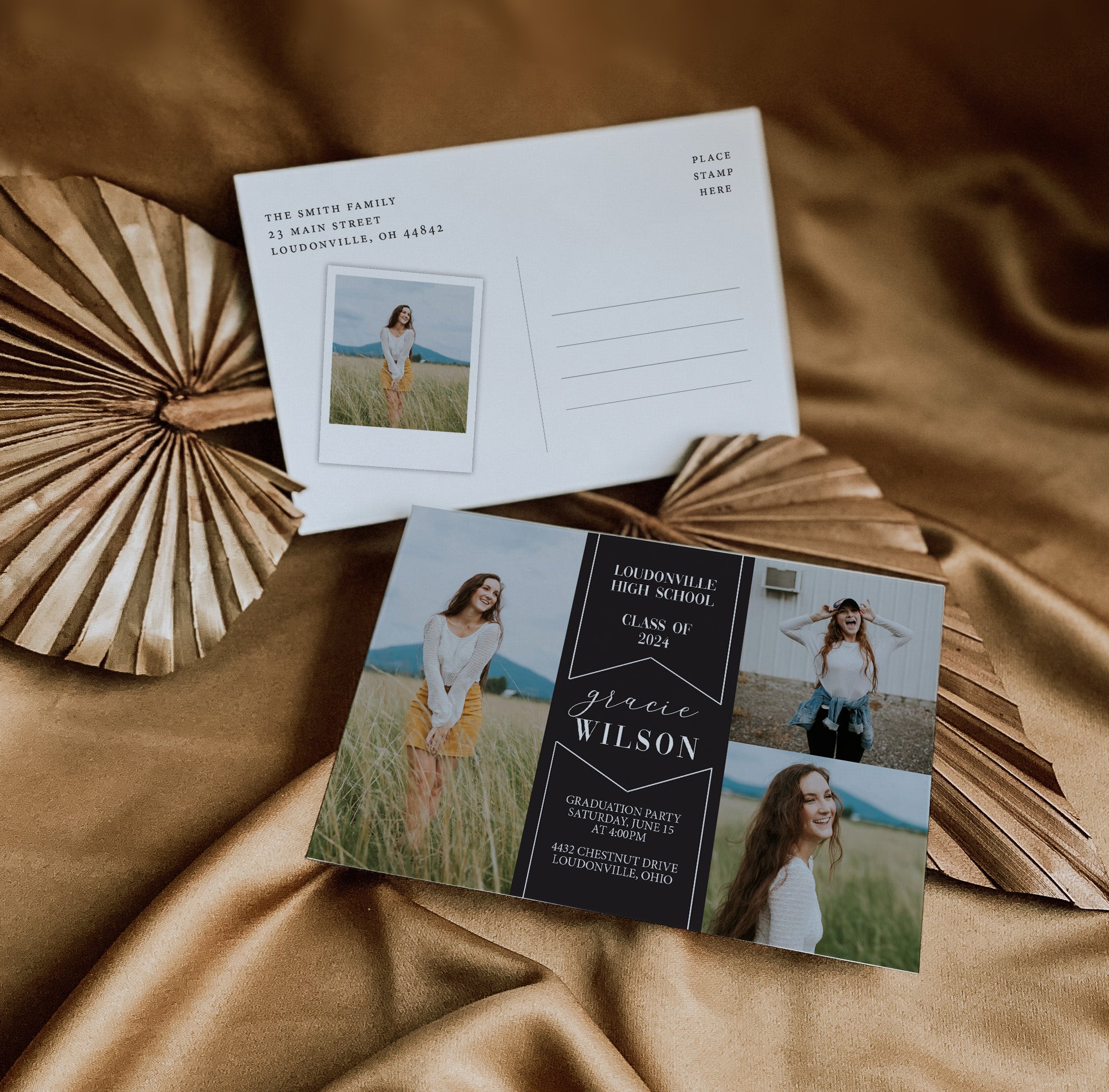 Graduate Polaroid Postcard – Truly Inspired Paper Co.