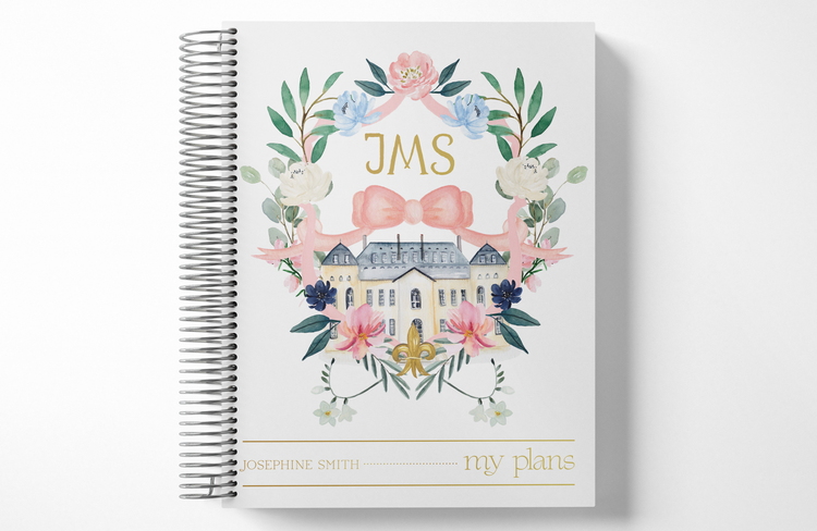 Thrive Daily Life Planner - Monogram Queen – Truly Inspired Paper Co.