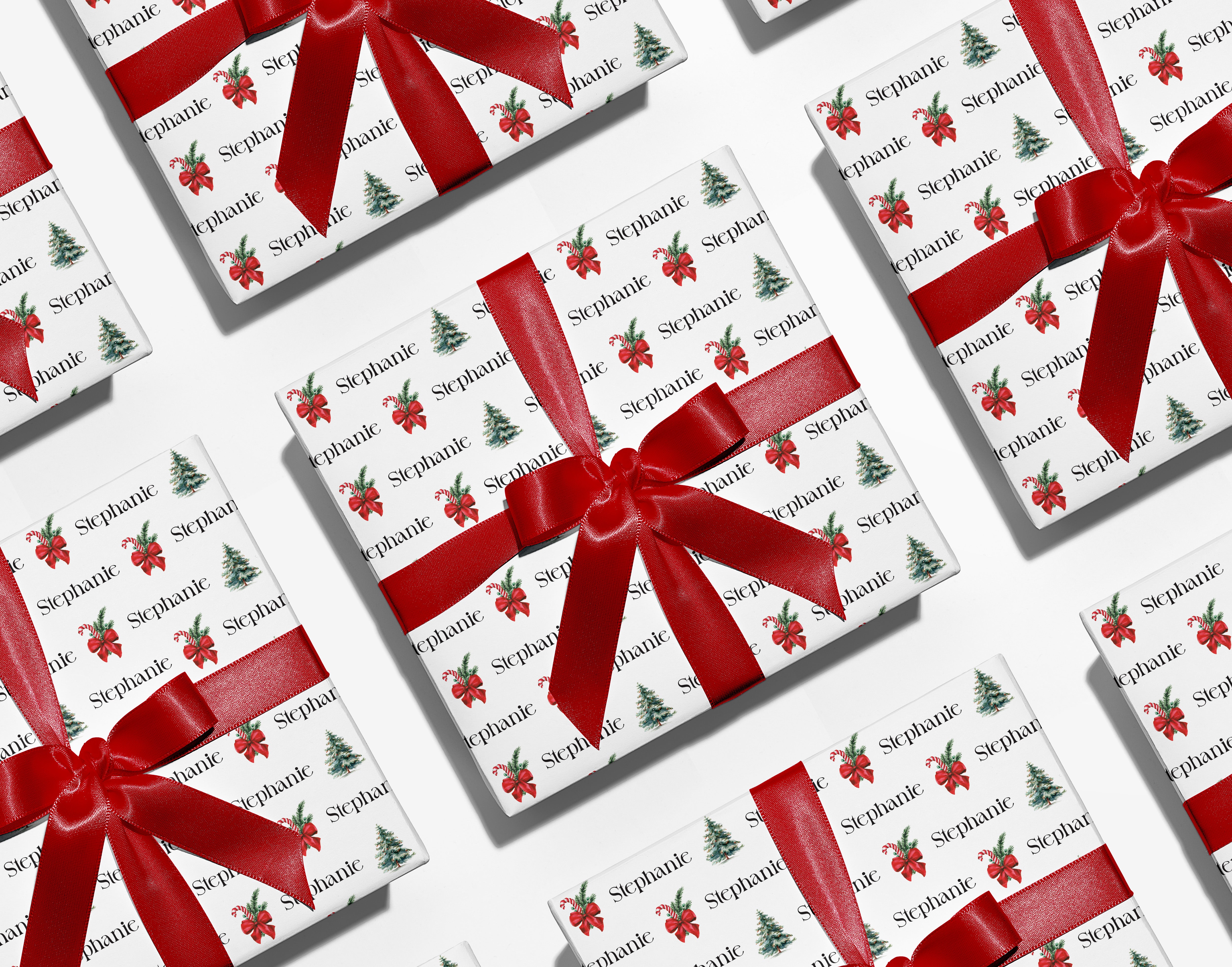 Name Pattern Custom Gift Wrap – Truly Inspired Paper Co.