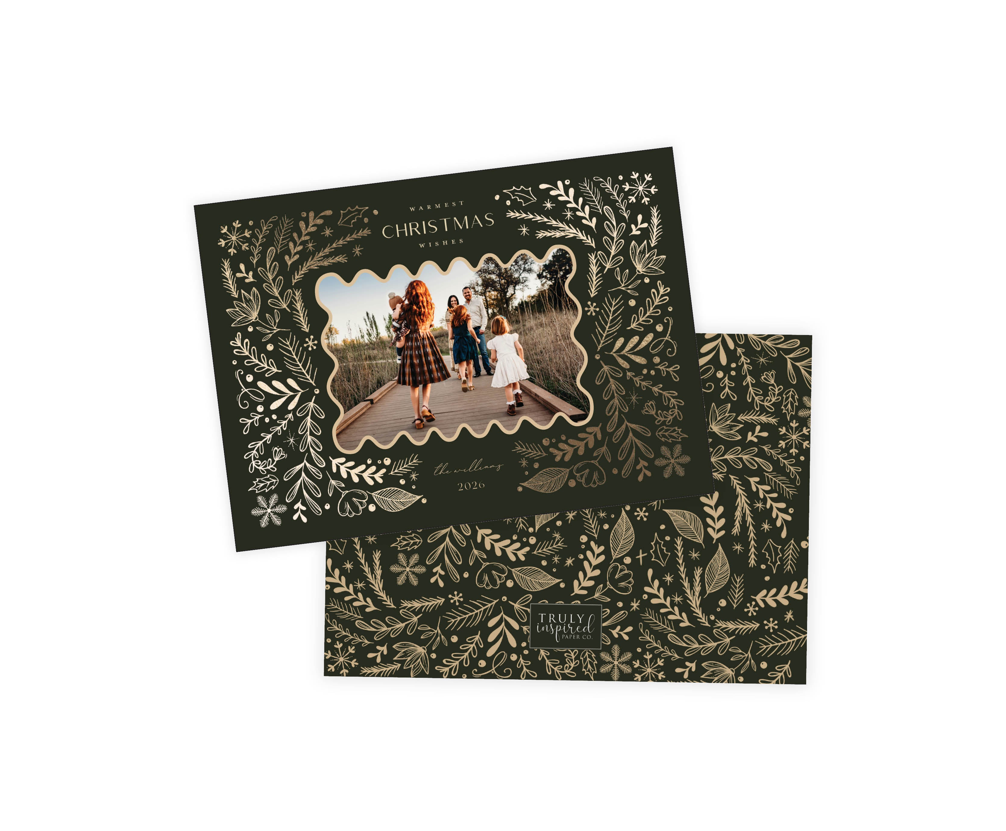 Abstract Holiday Cards – Truly Inspired Paper Co.