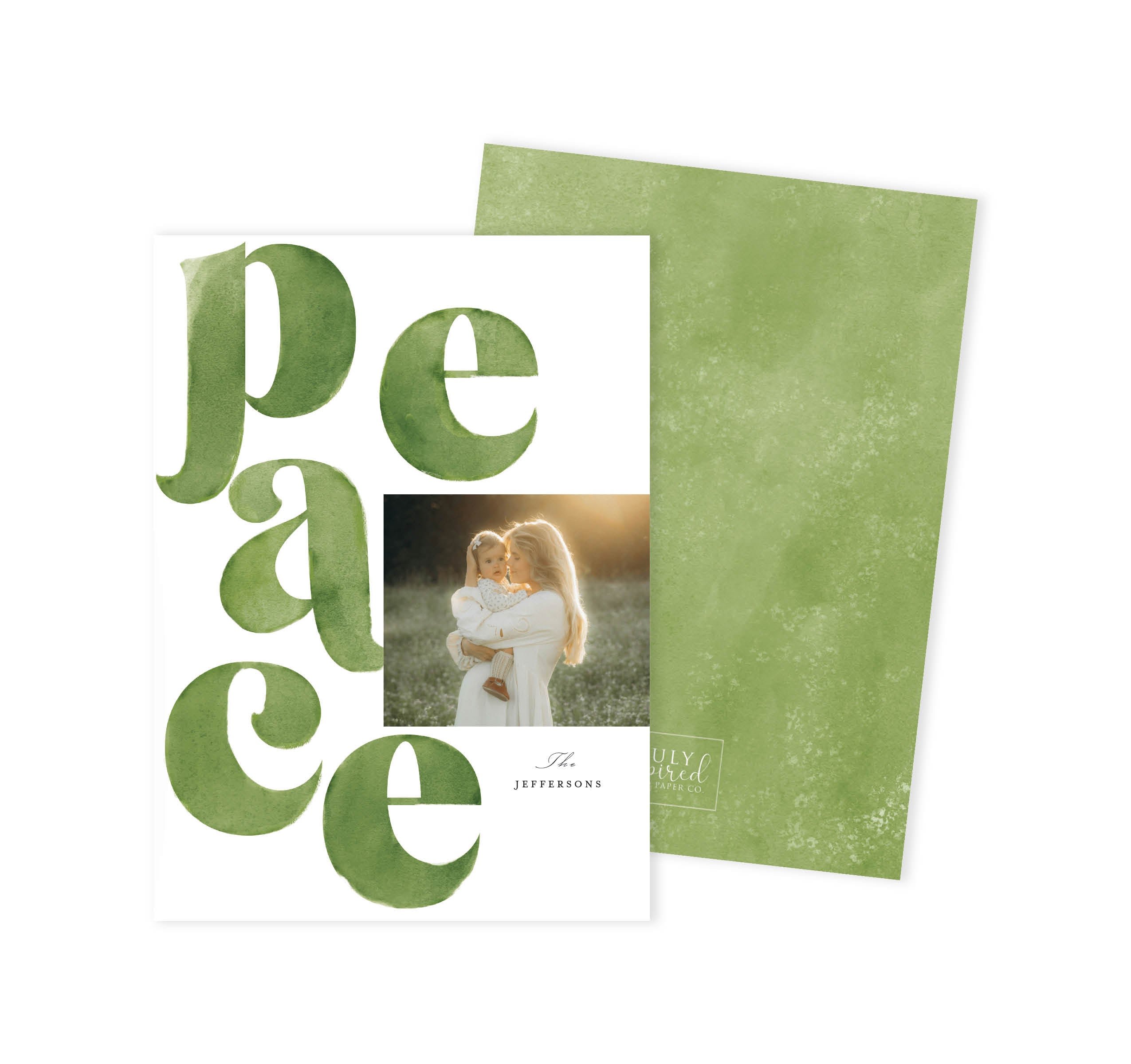 Abstract Holiday Cards – Truly Inspired Paper Co.