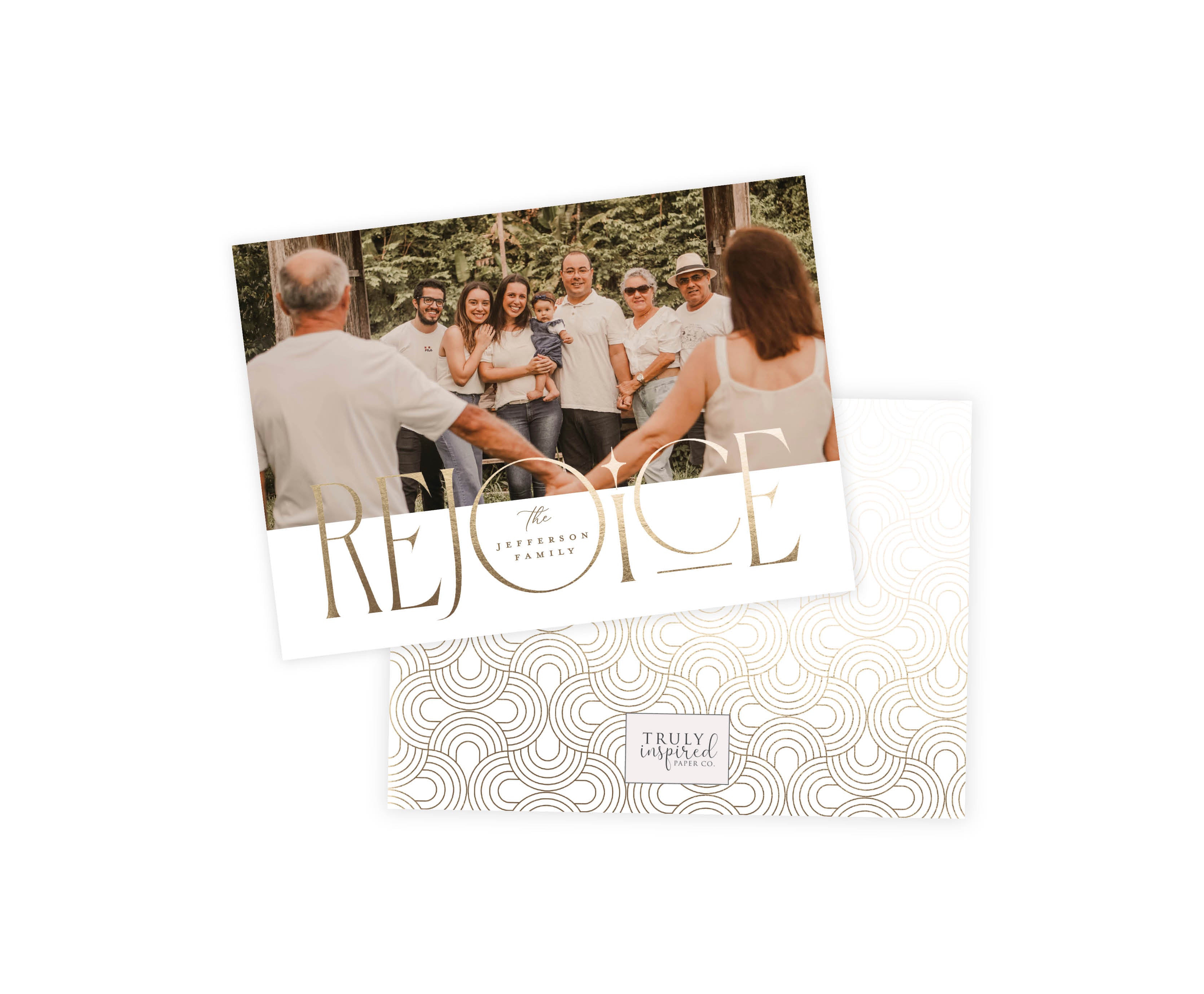 Abstract Holiday Cards – Truly Inspired Paper Co.