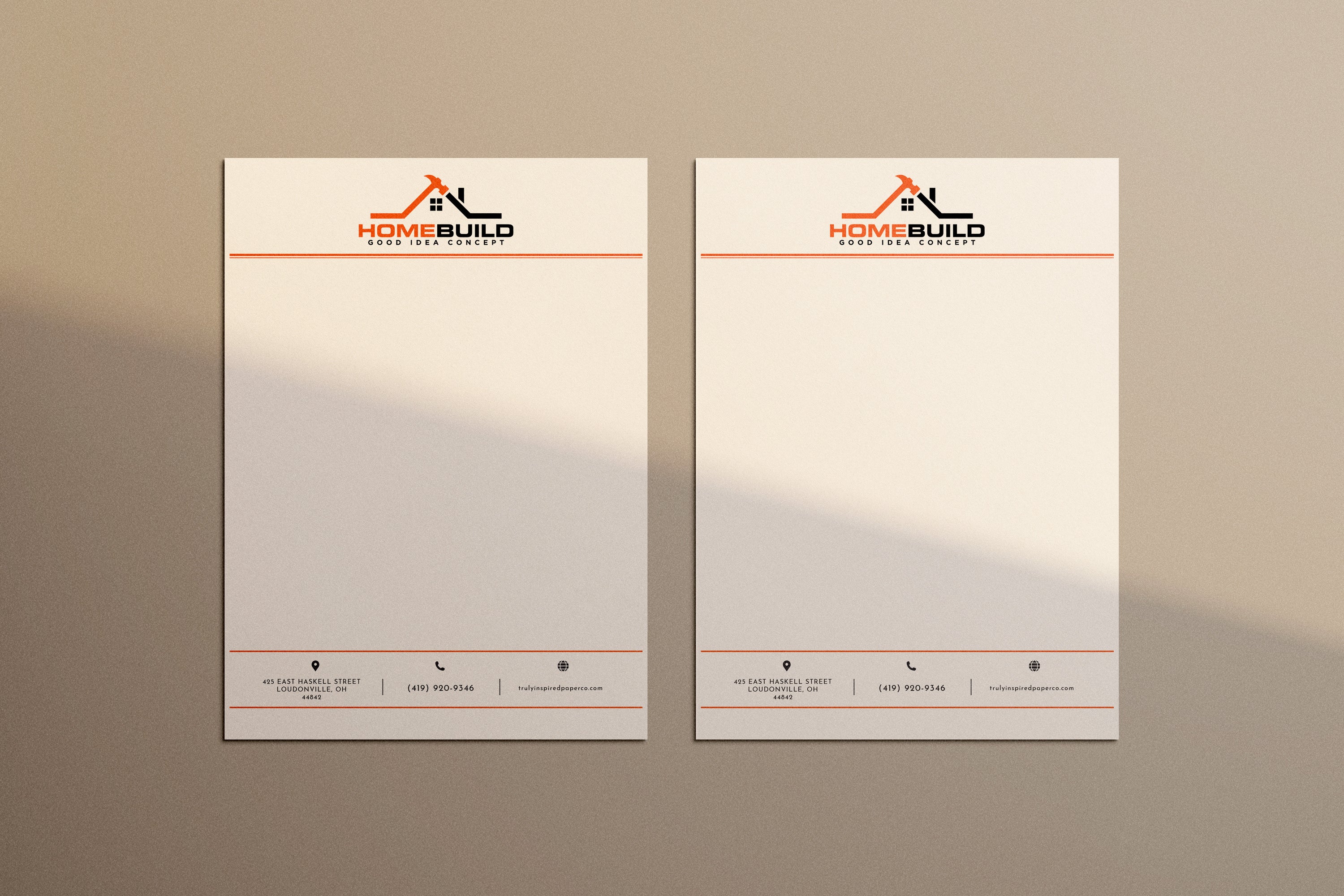 Simple Letterhead – Truly Inspired Paper Co.