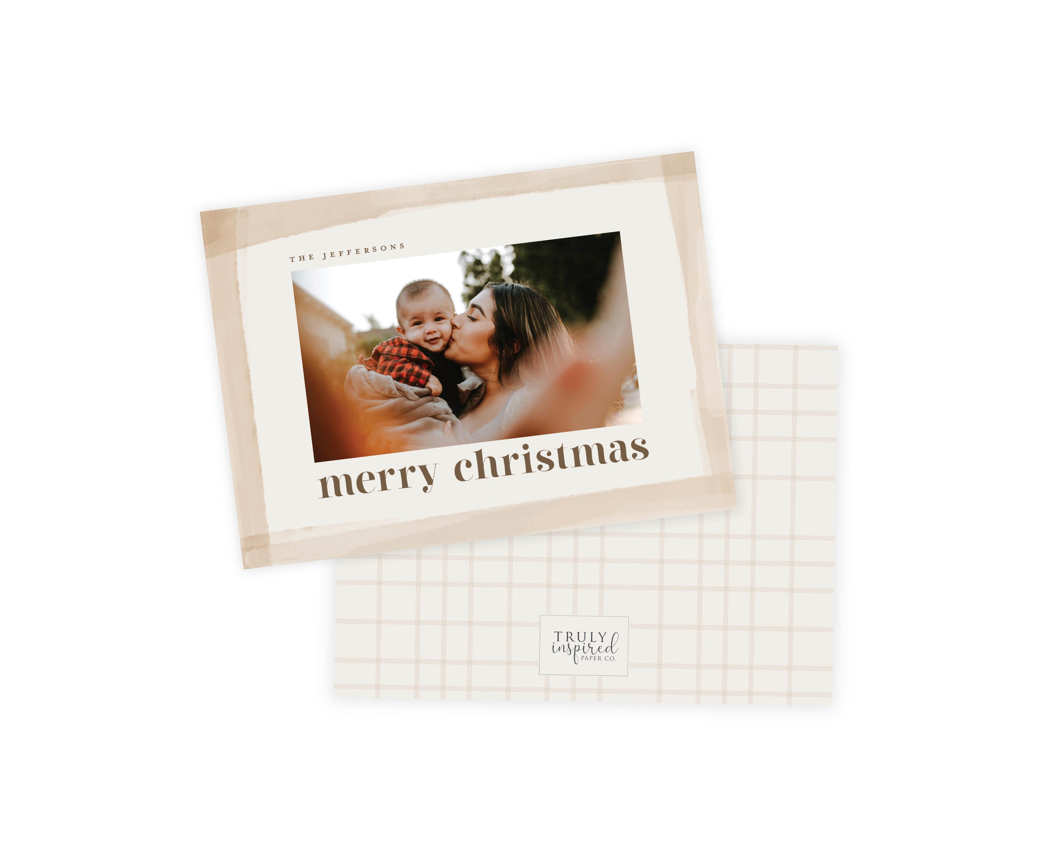 Abstract Holiday Cards – Truly Inspired Paper Co.