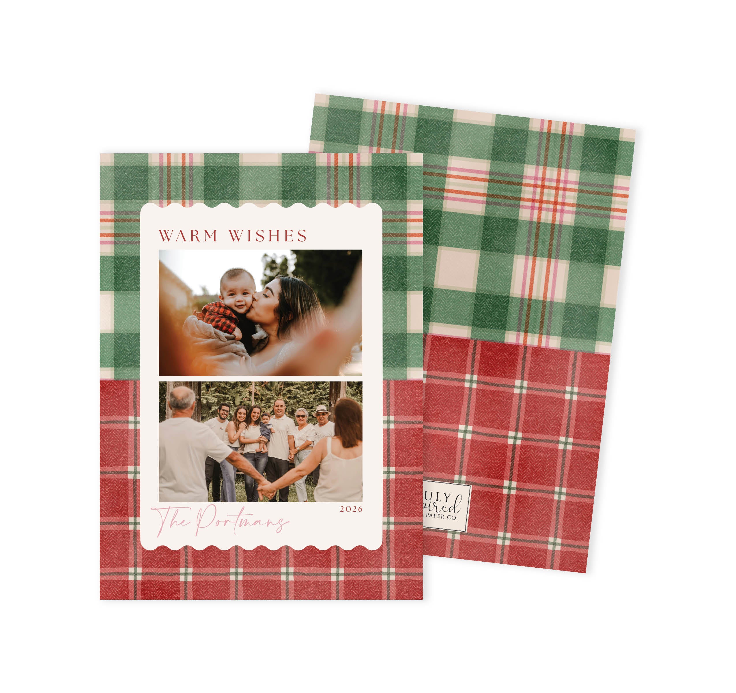 Abstract Holiday Cards – Truly Inspired Paper Co.